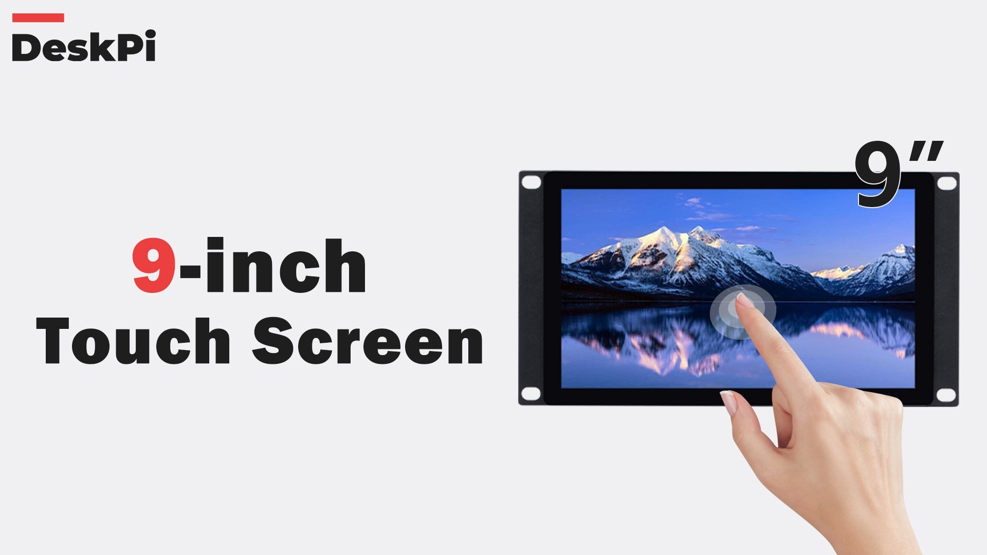 DeskPi 9-inch Touch Screen 1280X720 TFT LCD Display – DeskPi Store