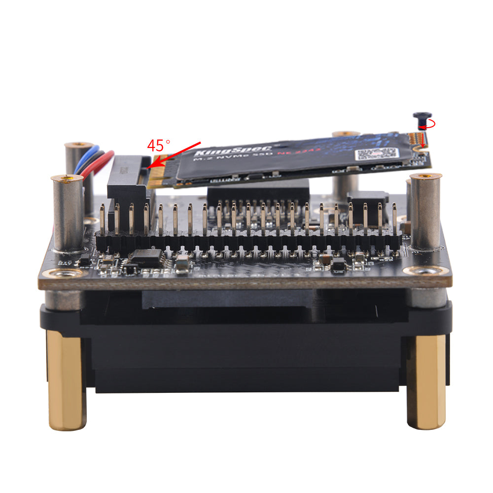 DeskPi Mini Cube for Raspberry Pi Compute Module 5/4 (CM5/CM4) – DeskPi ...
