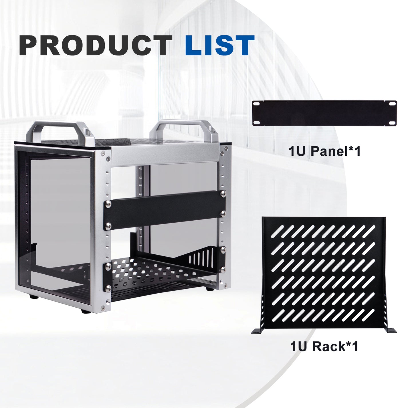 DeskPi RackMate T0 Rackmount, 10 Inch 4U Server Cabinet for Network, S ...