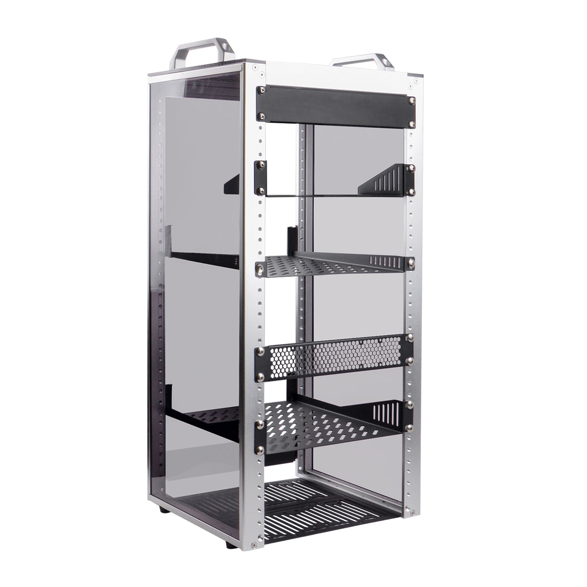 DeskPi RackMate T2 Rackmount, 12U Server Cabinet for Network, Servers ...