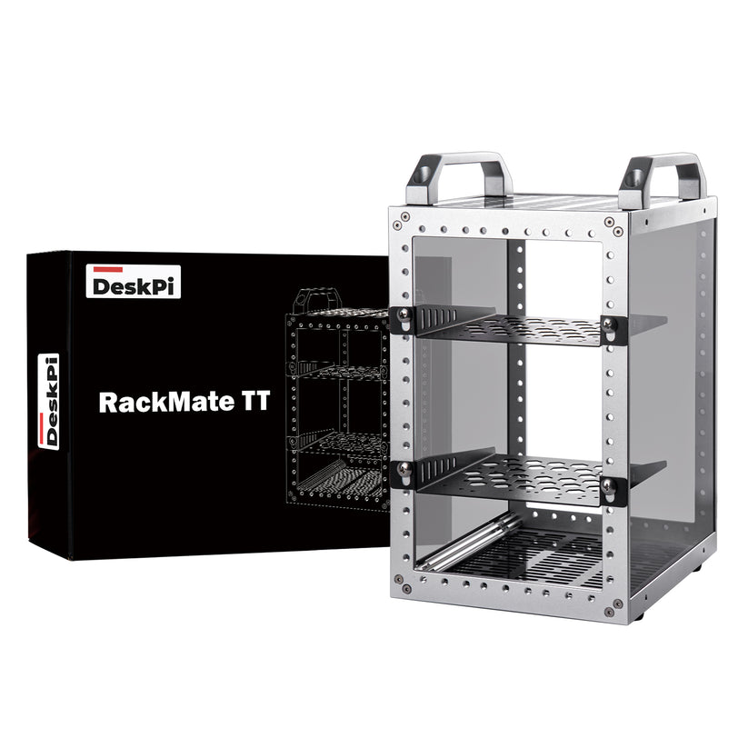 DeskPi RackMate TT Rackmount, Mini Server Cabinet for Network, Servers ...
