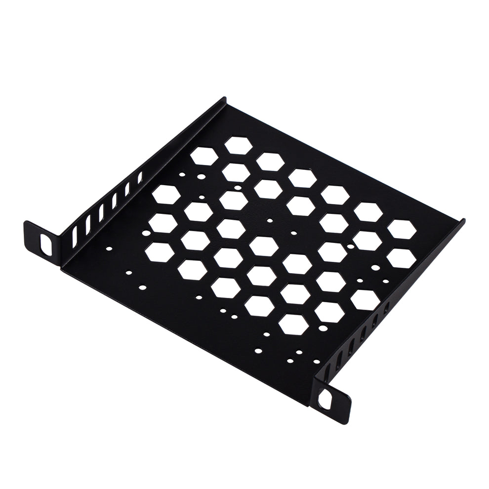 DeskPi RackMate Accessories 7-inch 0.5U Rack Shelf for TT Server Rack ...
