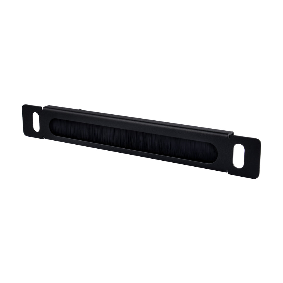 DeskPi RackMate 7-inch 0.5U Rack Cable Entry Panel with Brush Strip fo ...